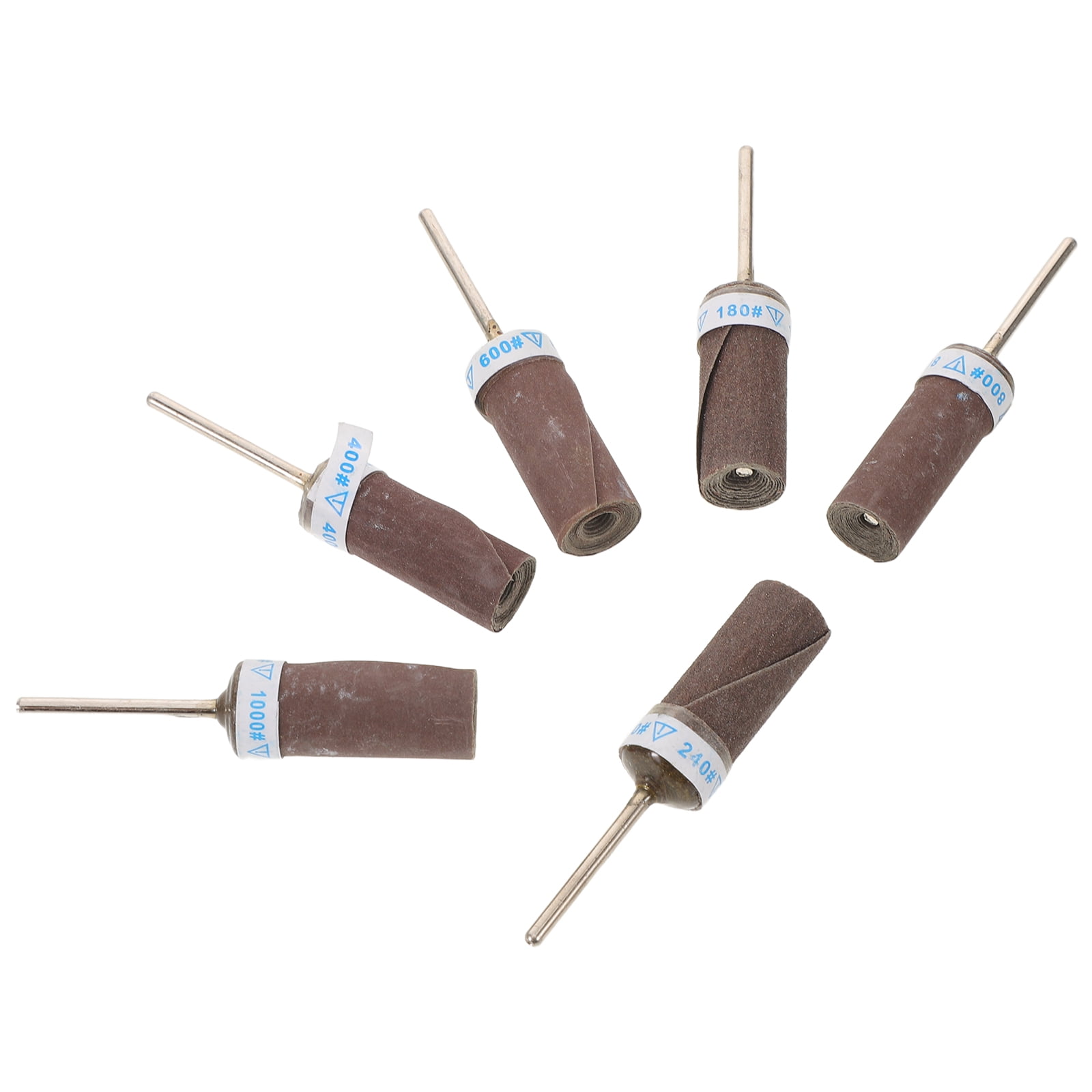 OUNONA 6-Piece Sanding Drum Kit for Drill with Assorted Color Sanding ...