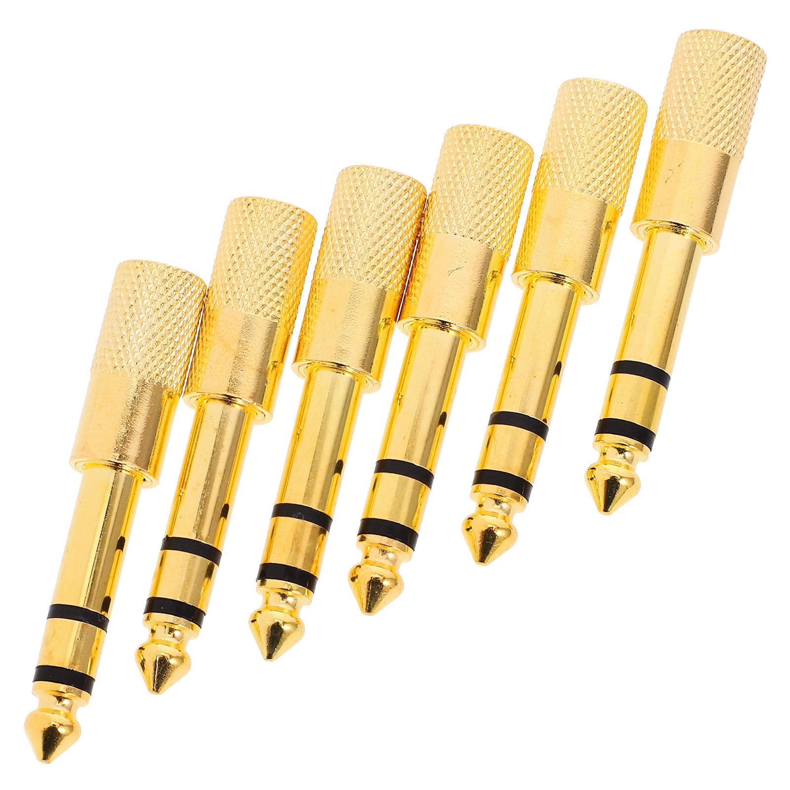 OUNONA 6Pcs Stereo Cable Adapters 6.5mm to 3.5 mm Adapter Headphone ...