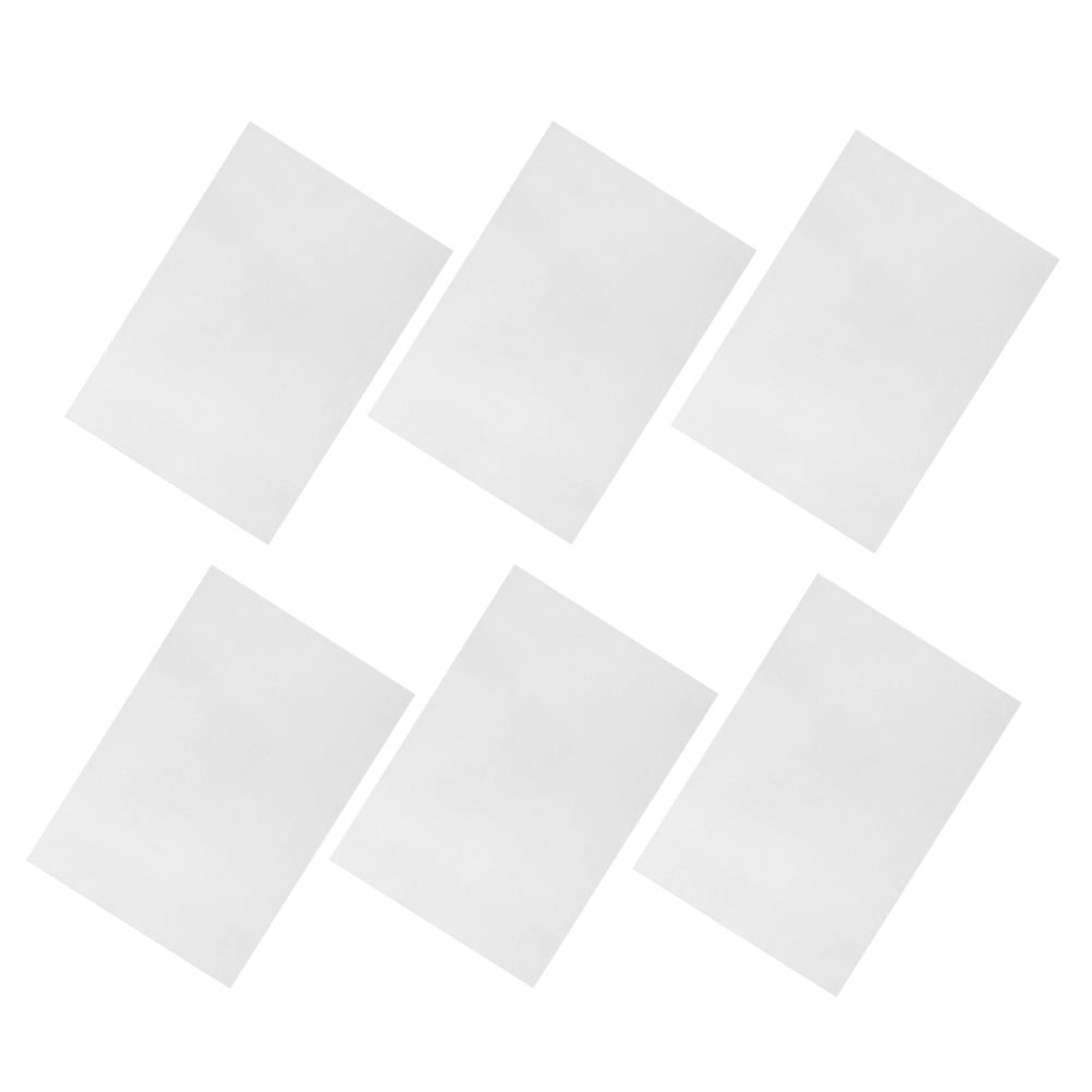 OUNONA 6Pcs Translucent Heat Shrinkable Sheets Luminous Shrink Sheets ...