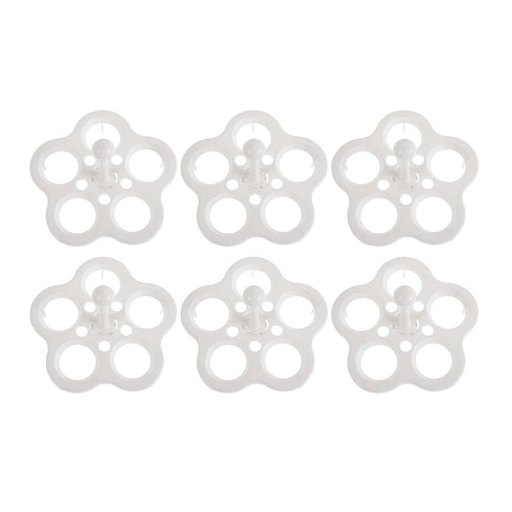 OUNONA 6pcs 5 Holes Steaming Rack for Pot High-Temperature Resistant ...