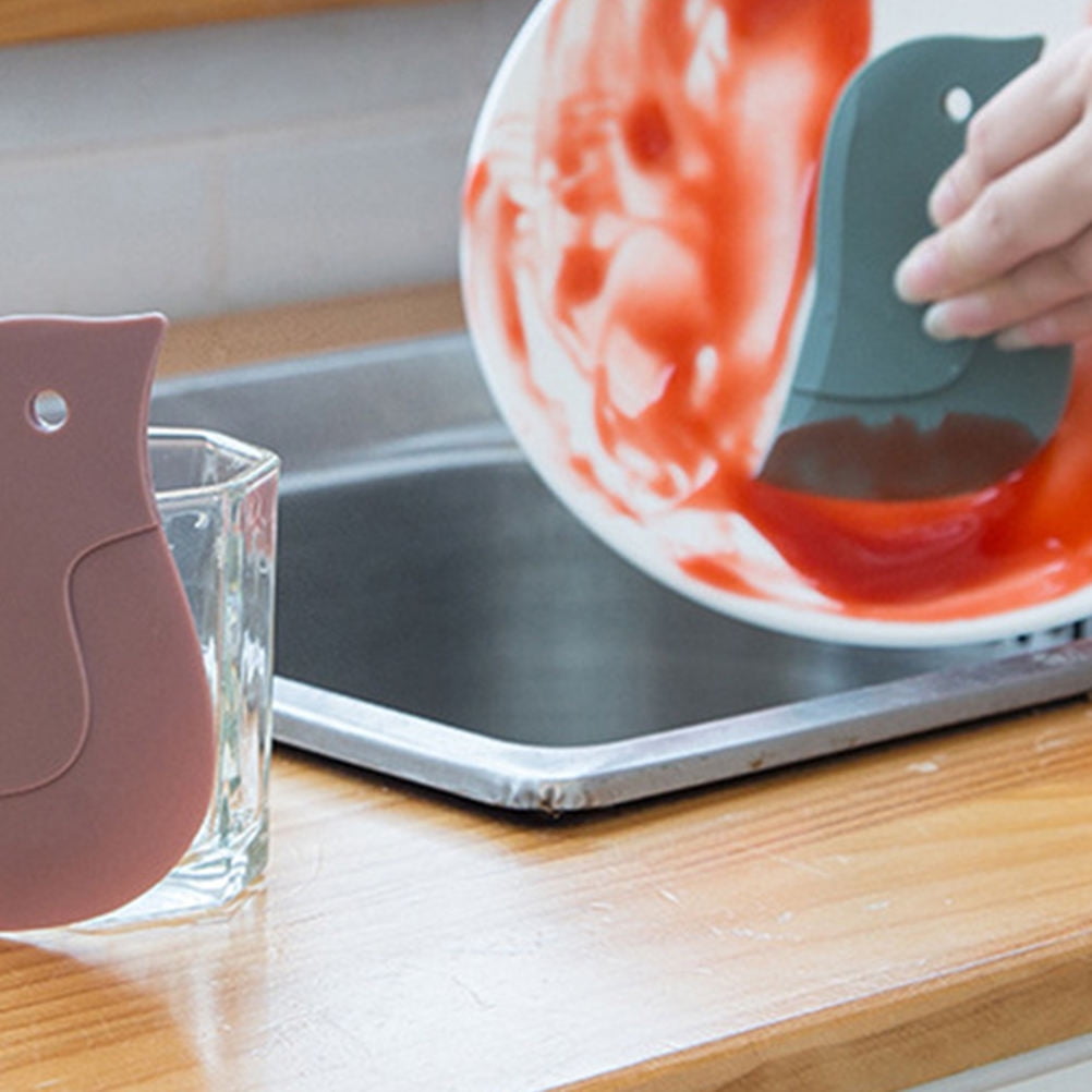 OUNONA 6pcs Assorted Color Dough Scraper Set for Kitchen Use Ergonomic ...