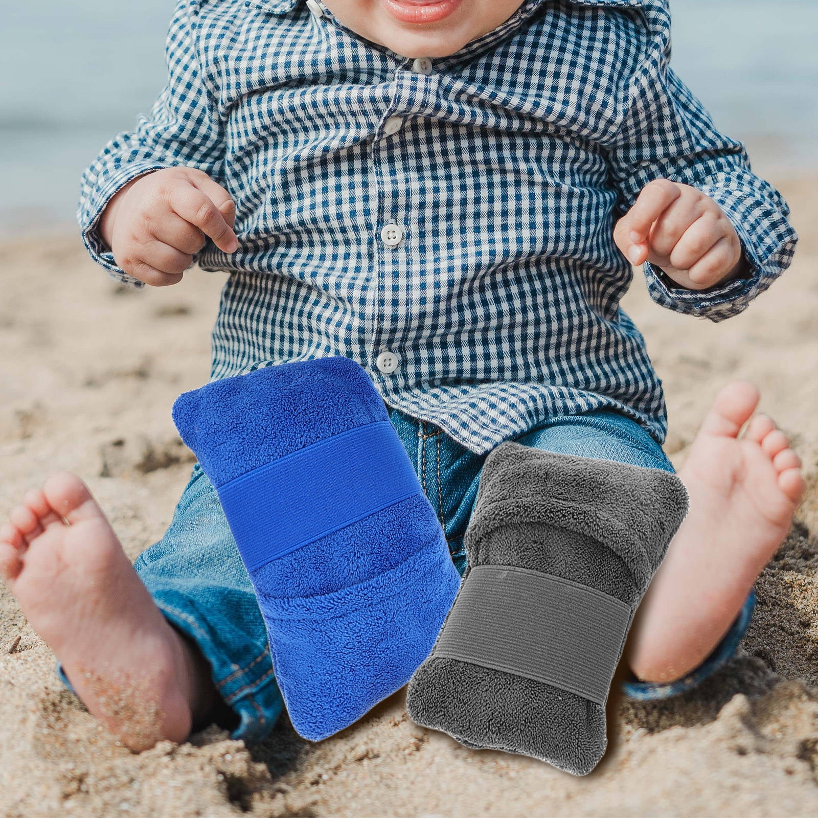 OUNONA 6pcs Beach Sand Remover Gloves for Beach Day Accessories and ...