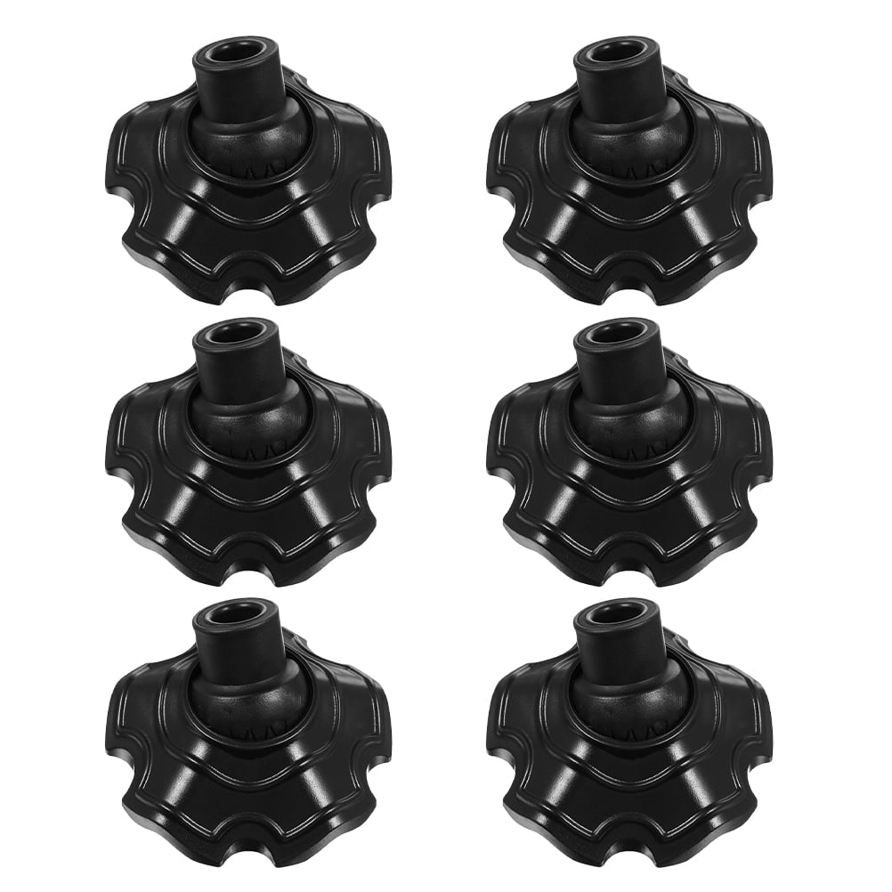 OUNONA 6pcs Chair Leg Floor Cap Covers Camping Chair Leg End Caps Chair ...