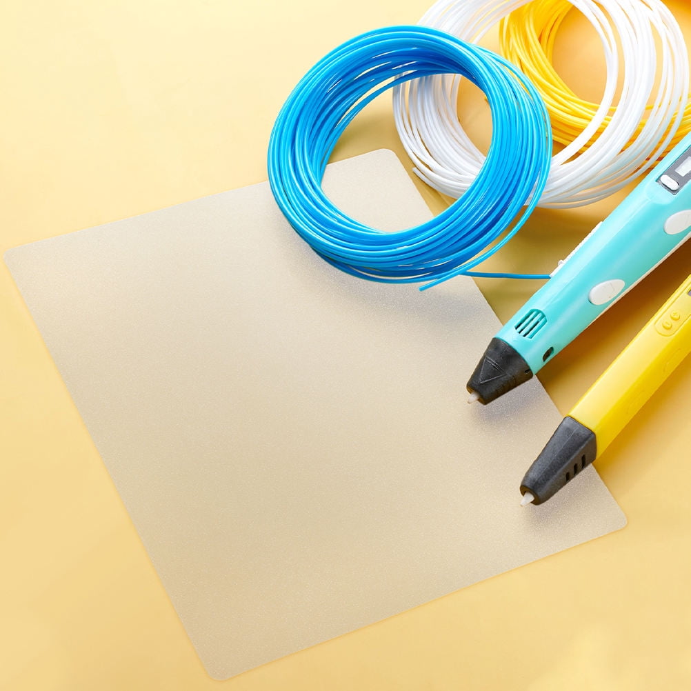 OUNONA 6pcs Clear PVC Drawing Mat for 3D Printing Pen Transparent Craft ...