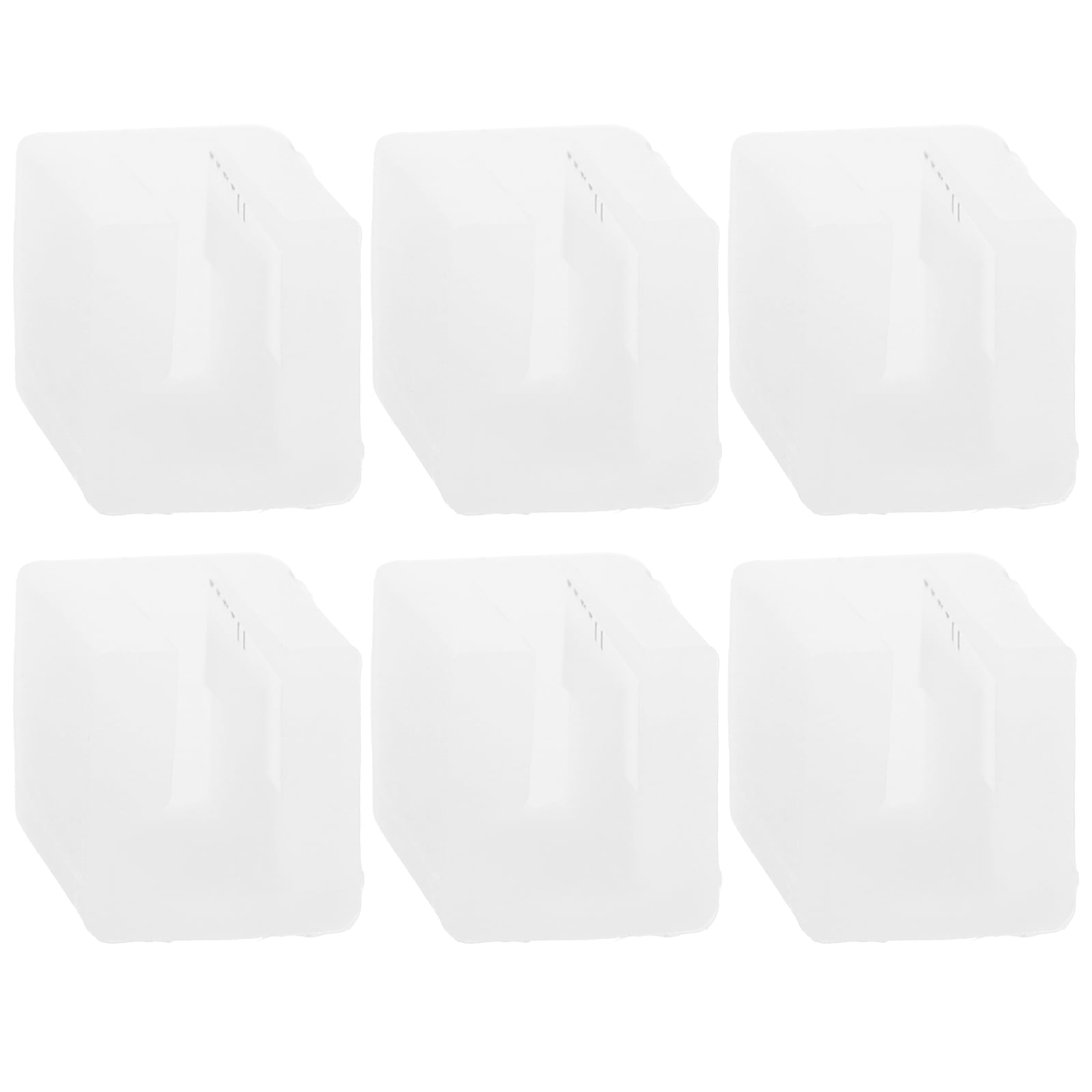 OUNONA 6pcs Corner Edge Covers Transparent Silicone Prevent Injury Home ...