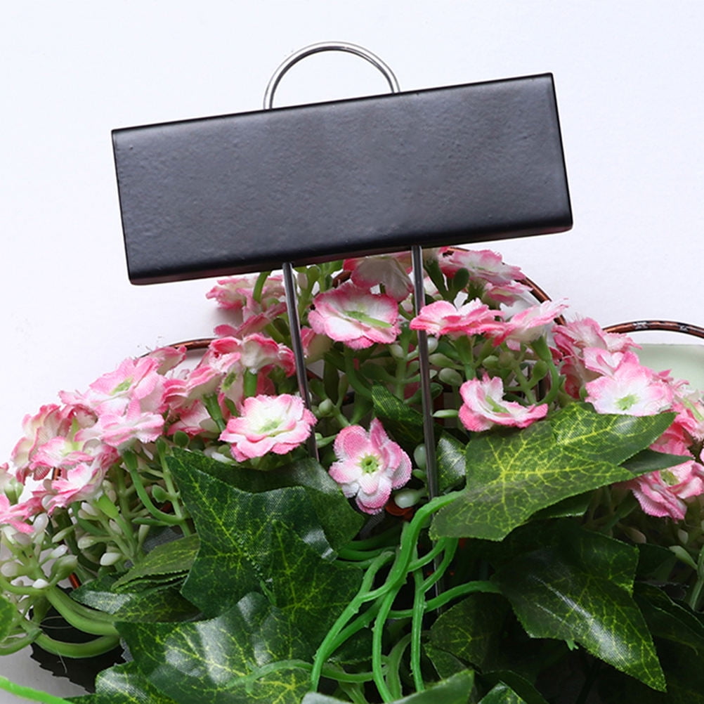 OUNONA 6pcs Metal Iron Plant Gardening Label Weatherproof Planting ...