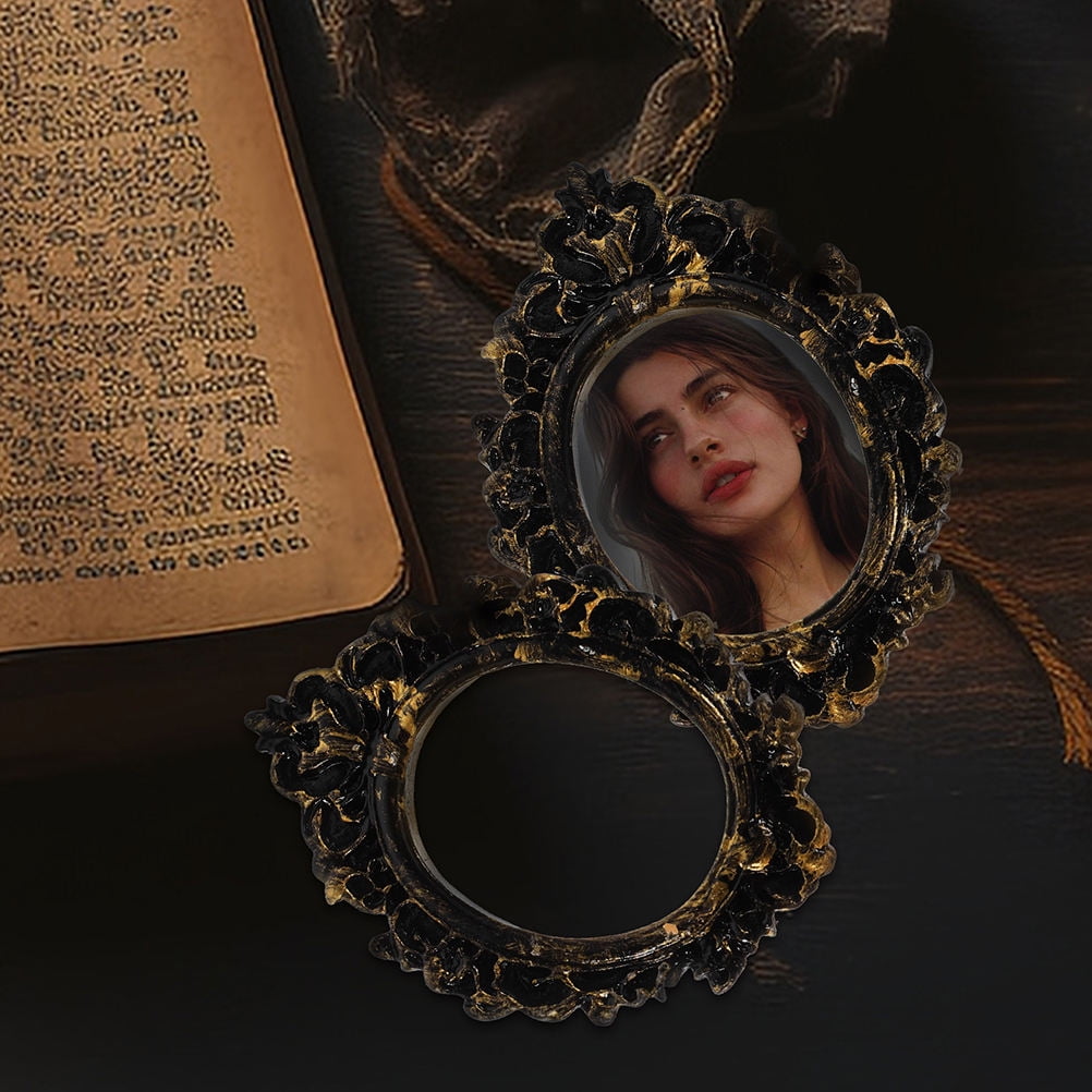 OUNONA 6pcs Mini Photo Frames Vintage Picture Frame Prop Miniature ...