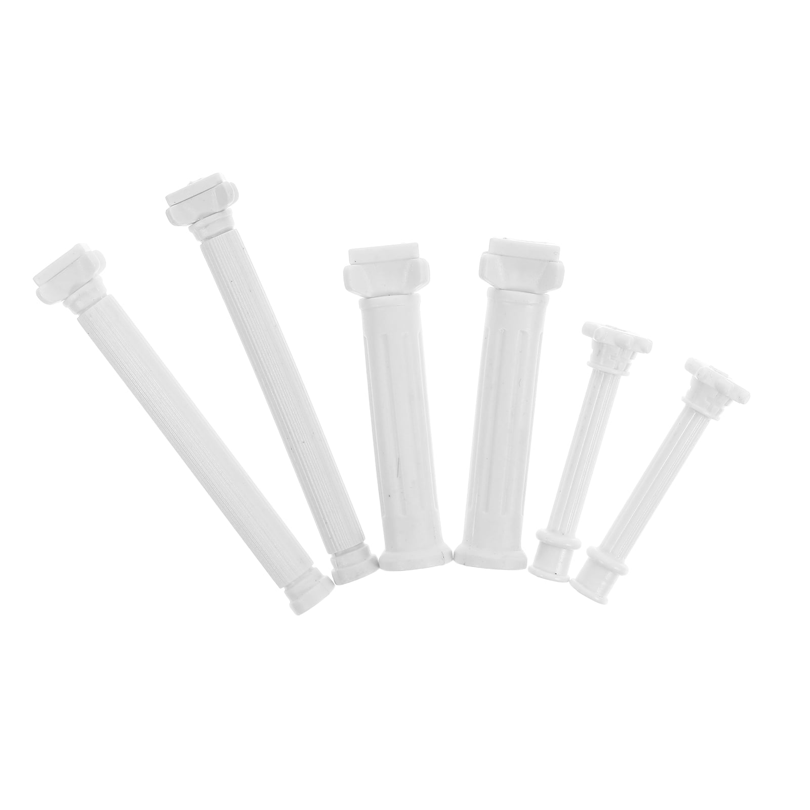 OUNONA 6pcs Mini Roman Column Model DIY Sand Table Building Pillars ...