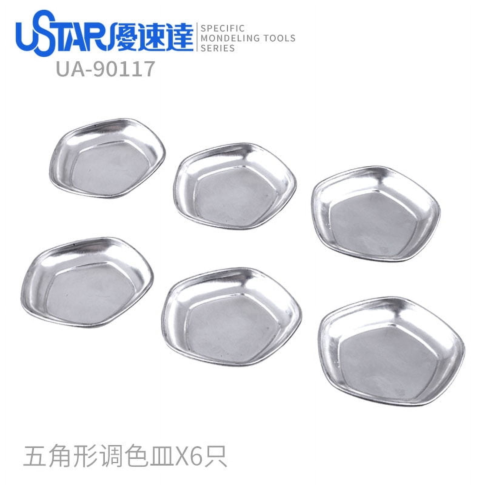 OUNONA 6pcs Paint Mixing Palette Watercolor Paint Mixing Palette Trays ...