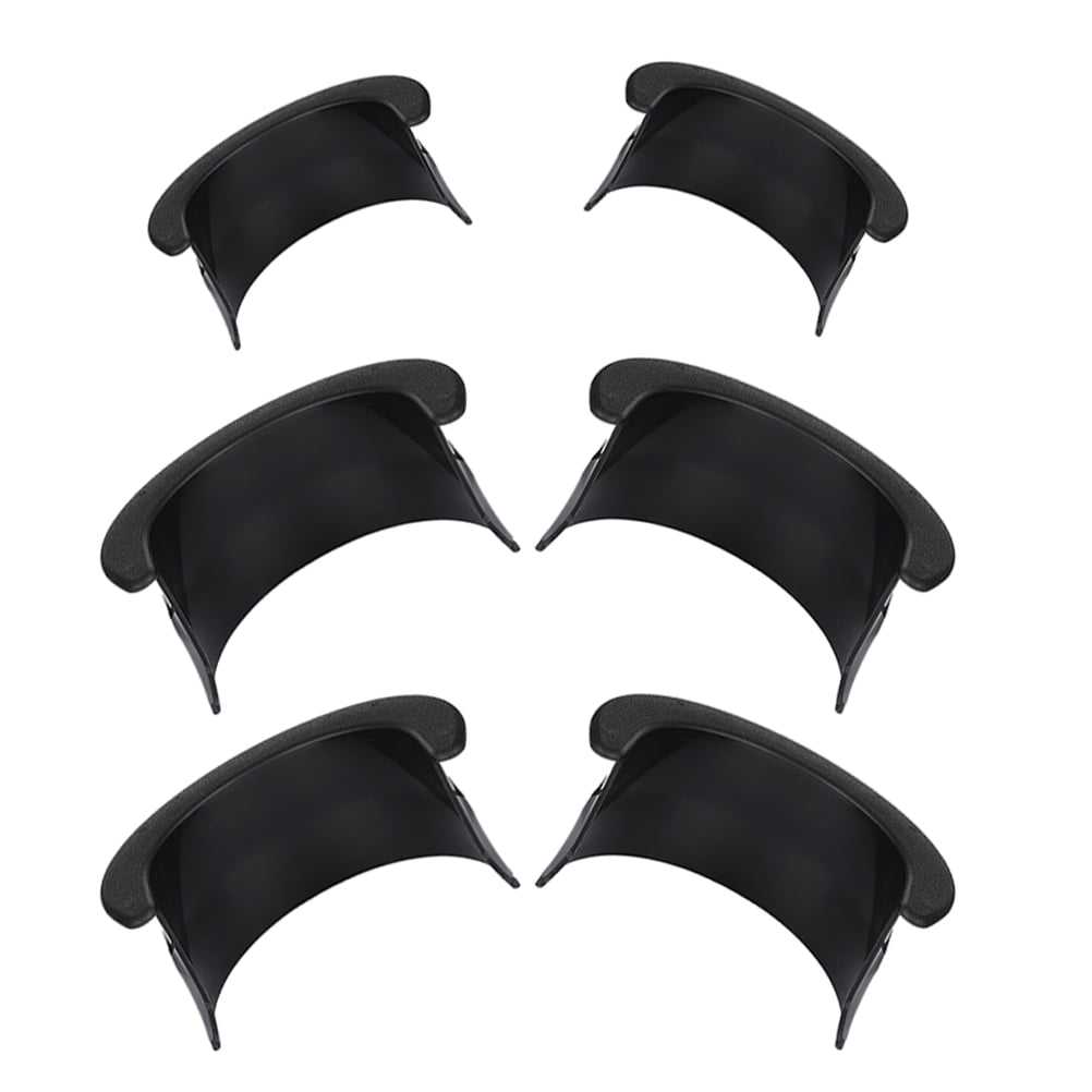 OUNONA Durable Plastic Pool Table Pocket Liners for Billiards Black Set ...