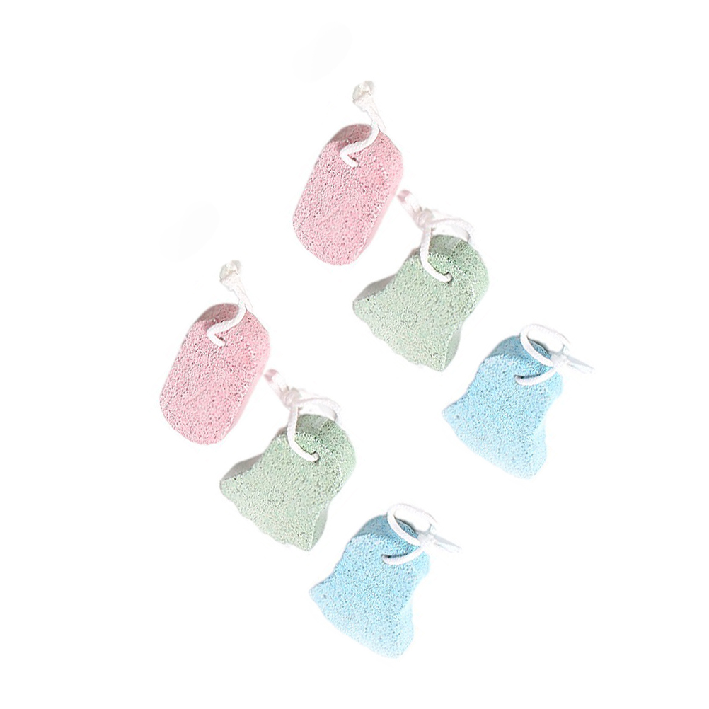 OUNONA 6pcs Pumice Stone Sole Callus Removers Foot Skin Scrubbers Sole ...