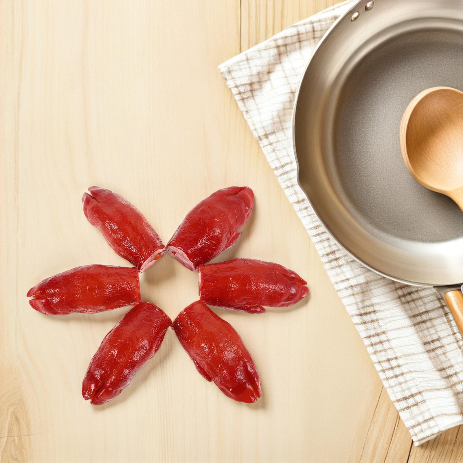 OUNONA 6pcs Simulation Mini Pig Feet Model Realistic Food Prop For ...