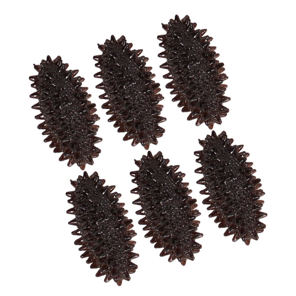 OUNONA 6pcs Realistic Sea Cucumber Models Restaurant Simulation Food ...