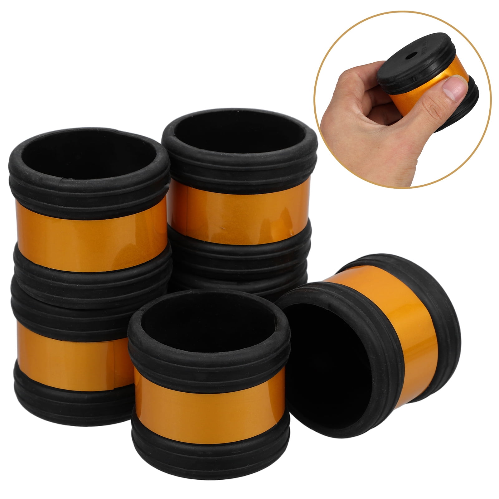 OUNONA 6pcs Rubber Scaffolding Fittings Scaffolding Pipe Cover ...