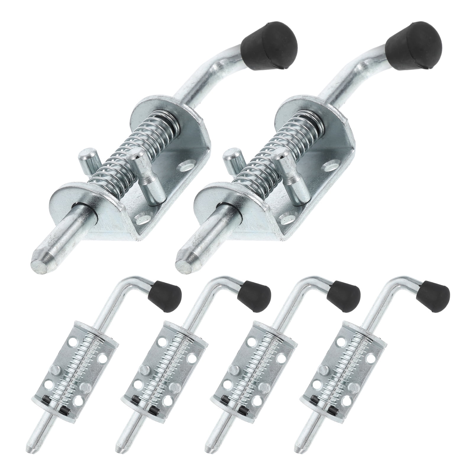 OUNONA 6pcs Stainless Steel Heavy Duty Spring Latch Trailer Door Hinge ...