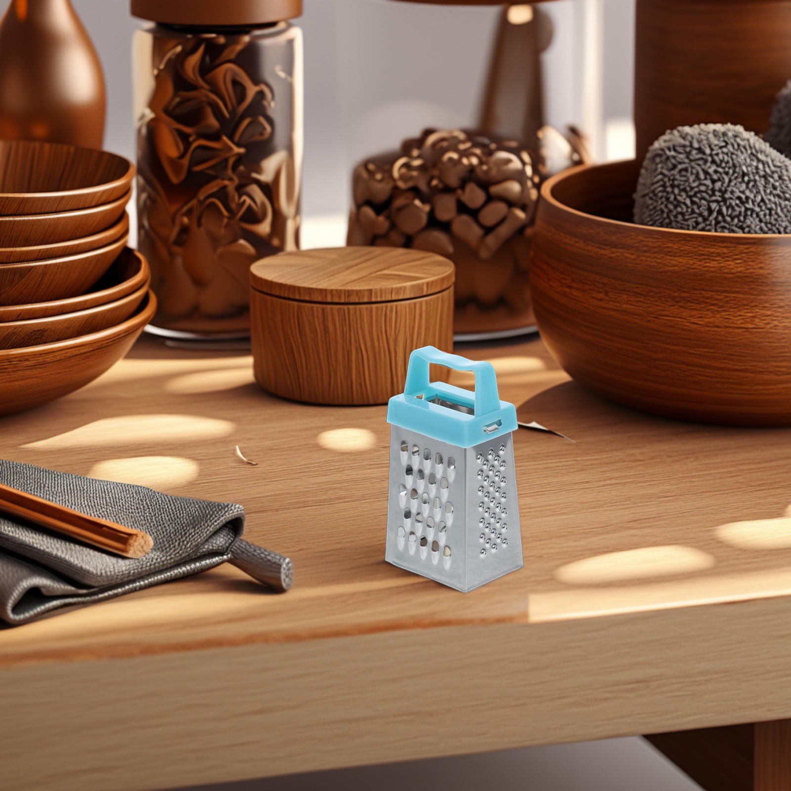 OUNONA 6pcs Tiny Cheese Grater Stainless Steel Mini Box Grater Small ...