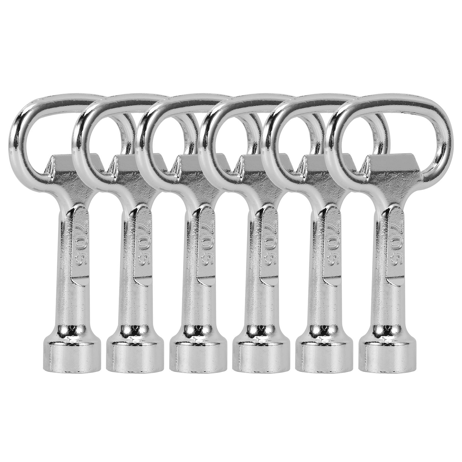 OUNONA 6pcs Utilities Keys Electrical Cabinet Keys Water Meter Valve ...