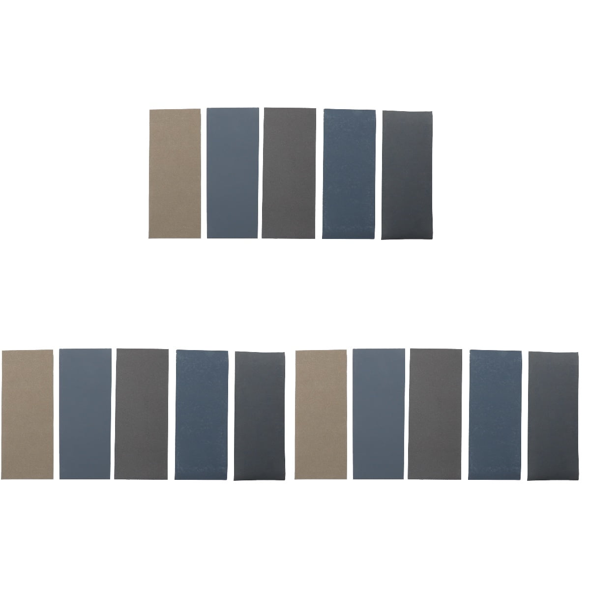 OUNONA 75 pcs Abrasive Paper Sheets Furniture Grinding Paper Auto ...