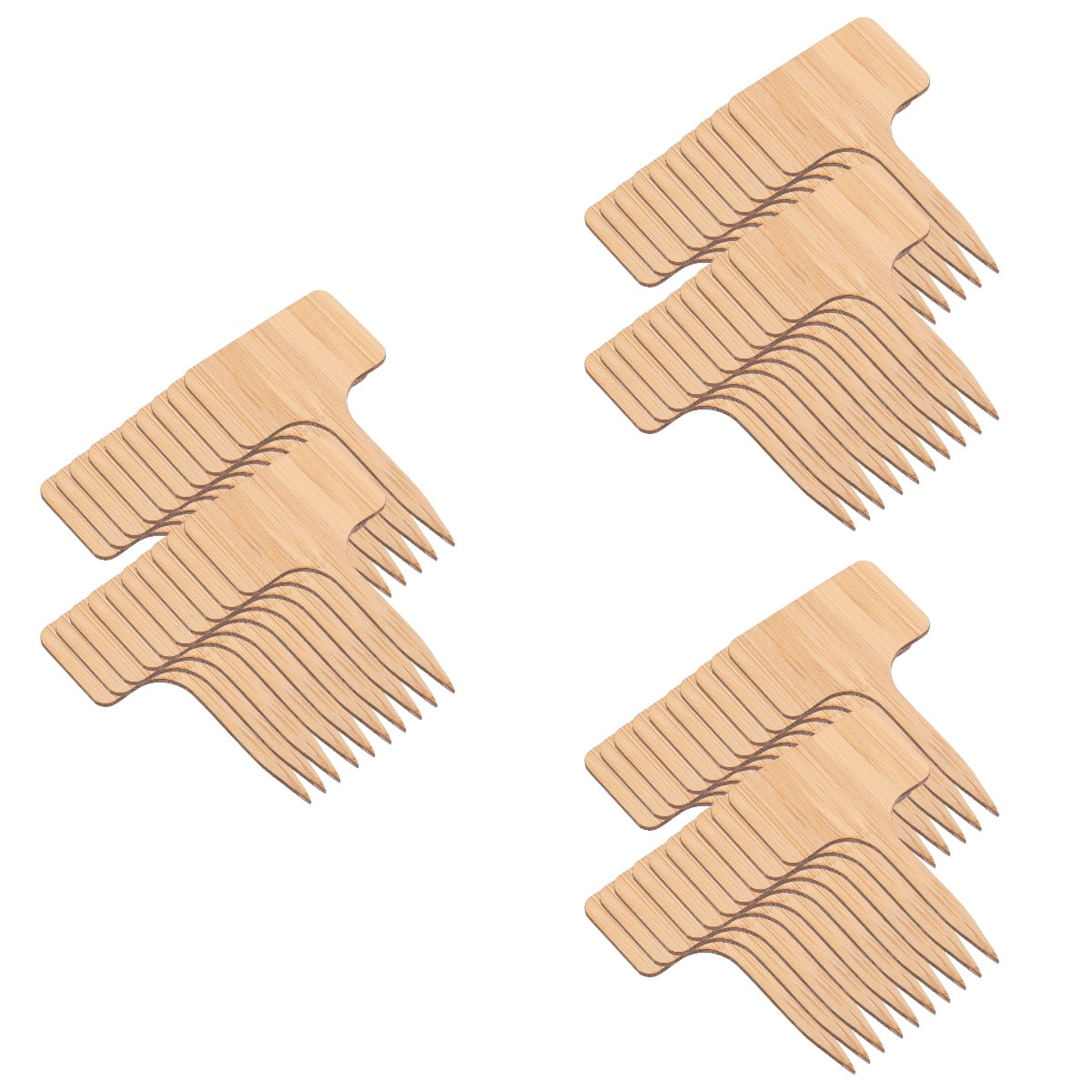 OUNONA 75 pcs Horticultural Tags Bamboo Plant Tags Landscape Signs ...