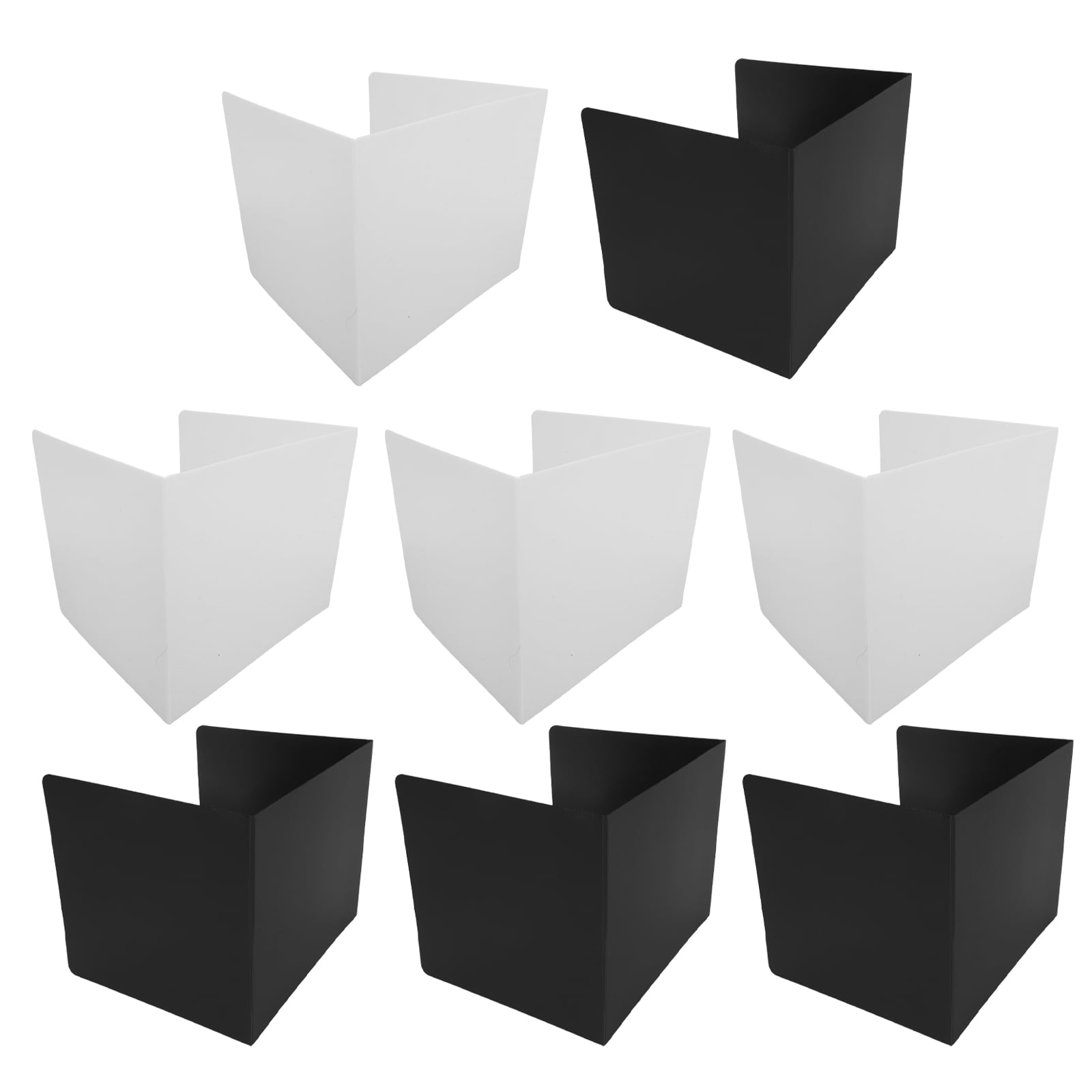 OUNONA 8 PCS Desk Privacy Panel Dividers for Student Desks Display ...