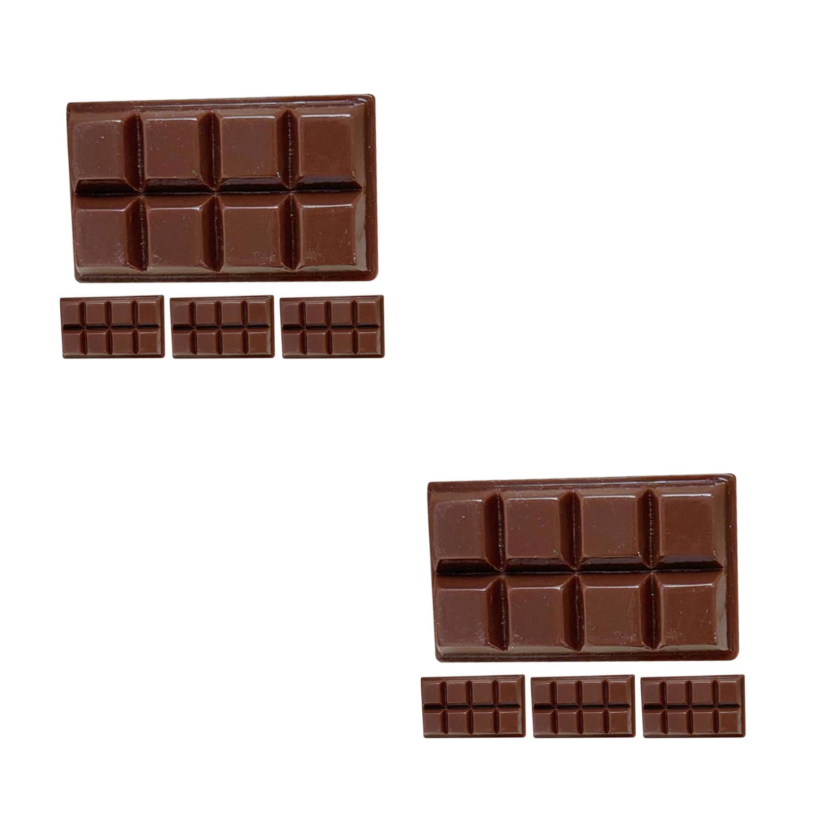 OUNONA 8 PCS Valentine's Day Decorative Chocolate Simulated Chocolate ...