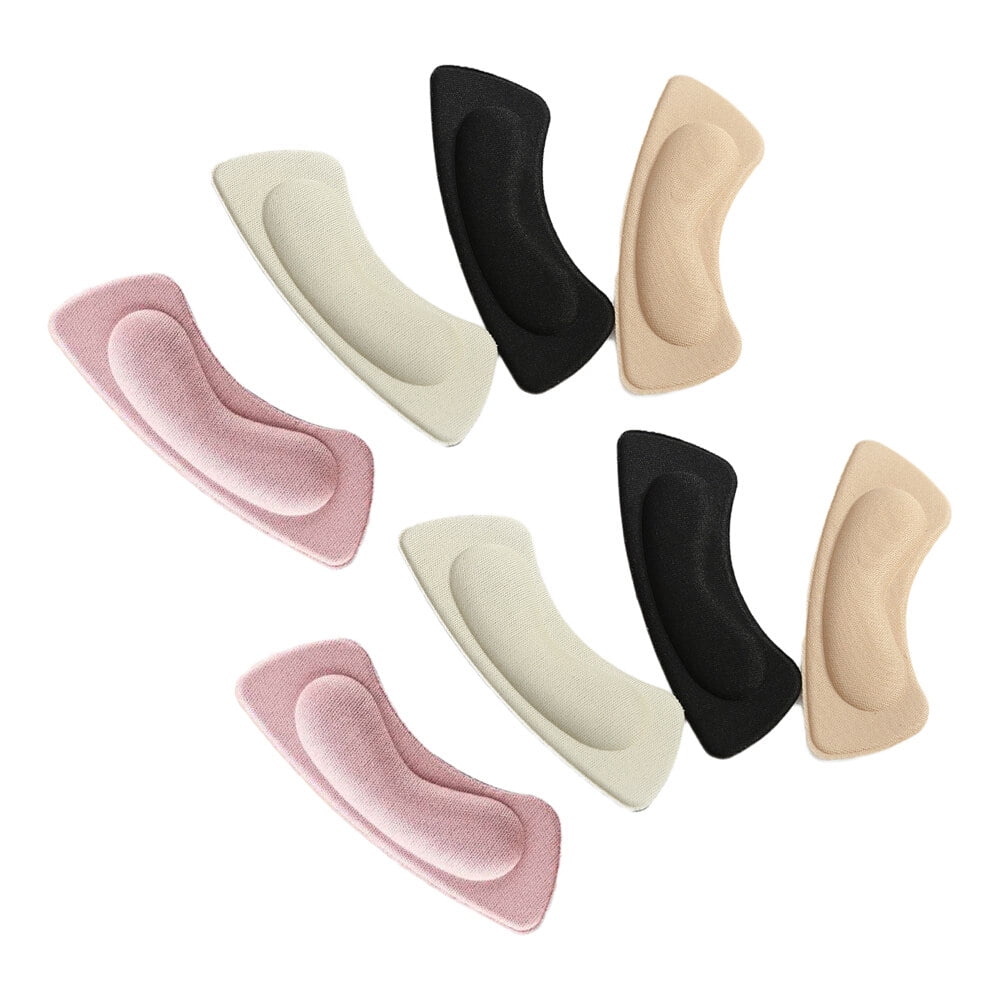 OUNONA 8 Pairs Anti-wear Back Stickers Skin Color Foot Pads - Walmart.com