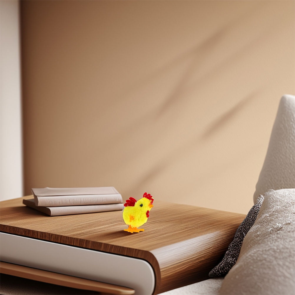 OUNONA 8 Pcs Jumping Chicken Toys for Kids Hopping Chicks Simulation ...