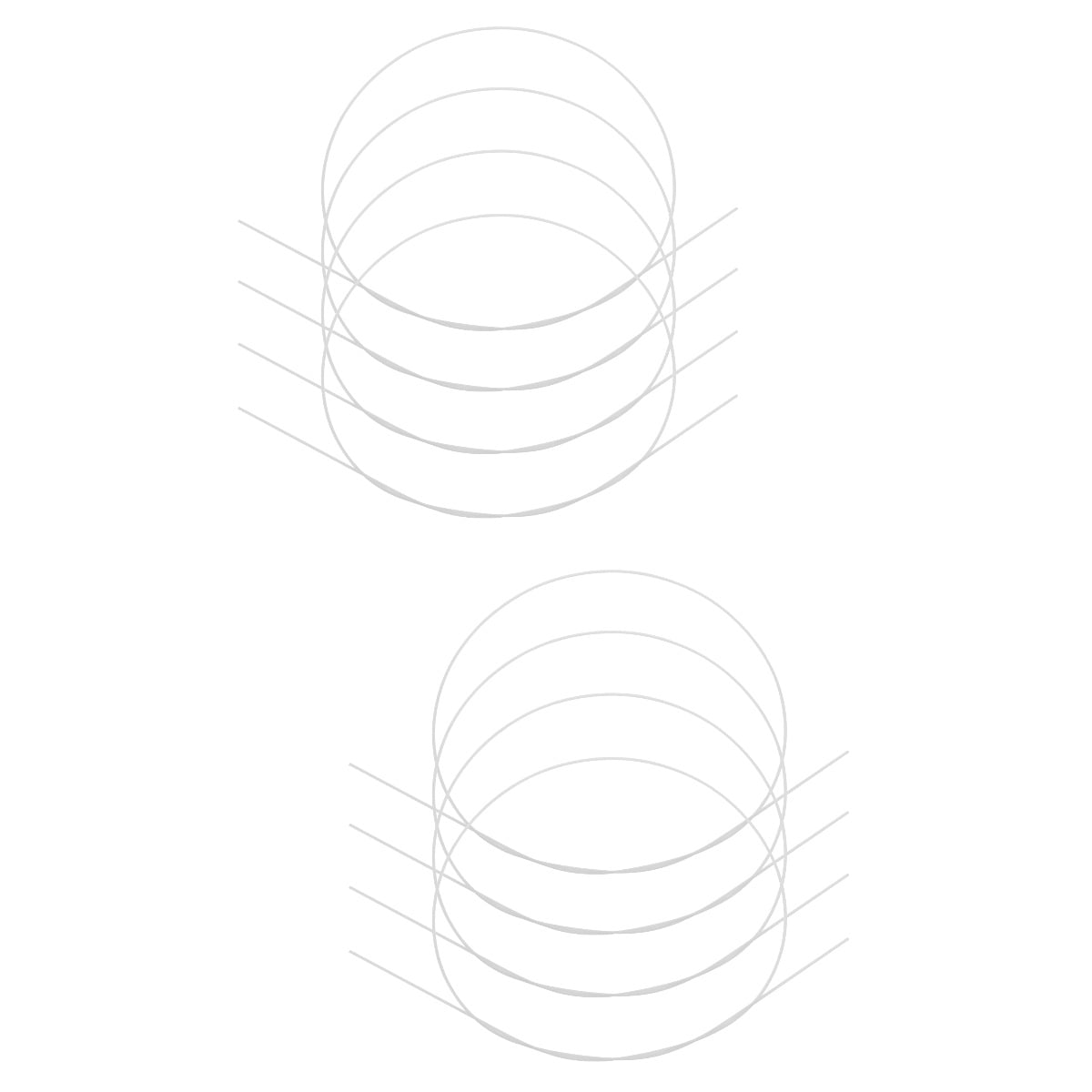 OUNONA 8 Pcs Kite Support Rods Replacement Kite DIY Rods DIY Plastic ...