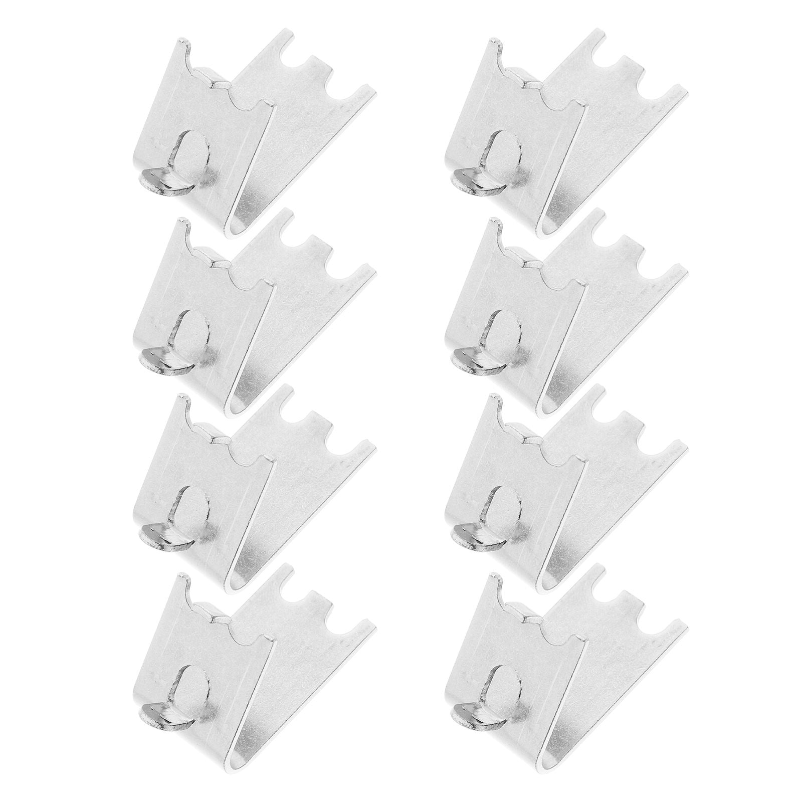 OUNONA 8 Pcs Layer Rack Clamp Fridge Organizer Shelf Bracket ...