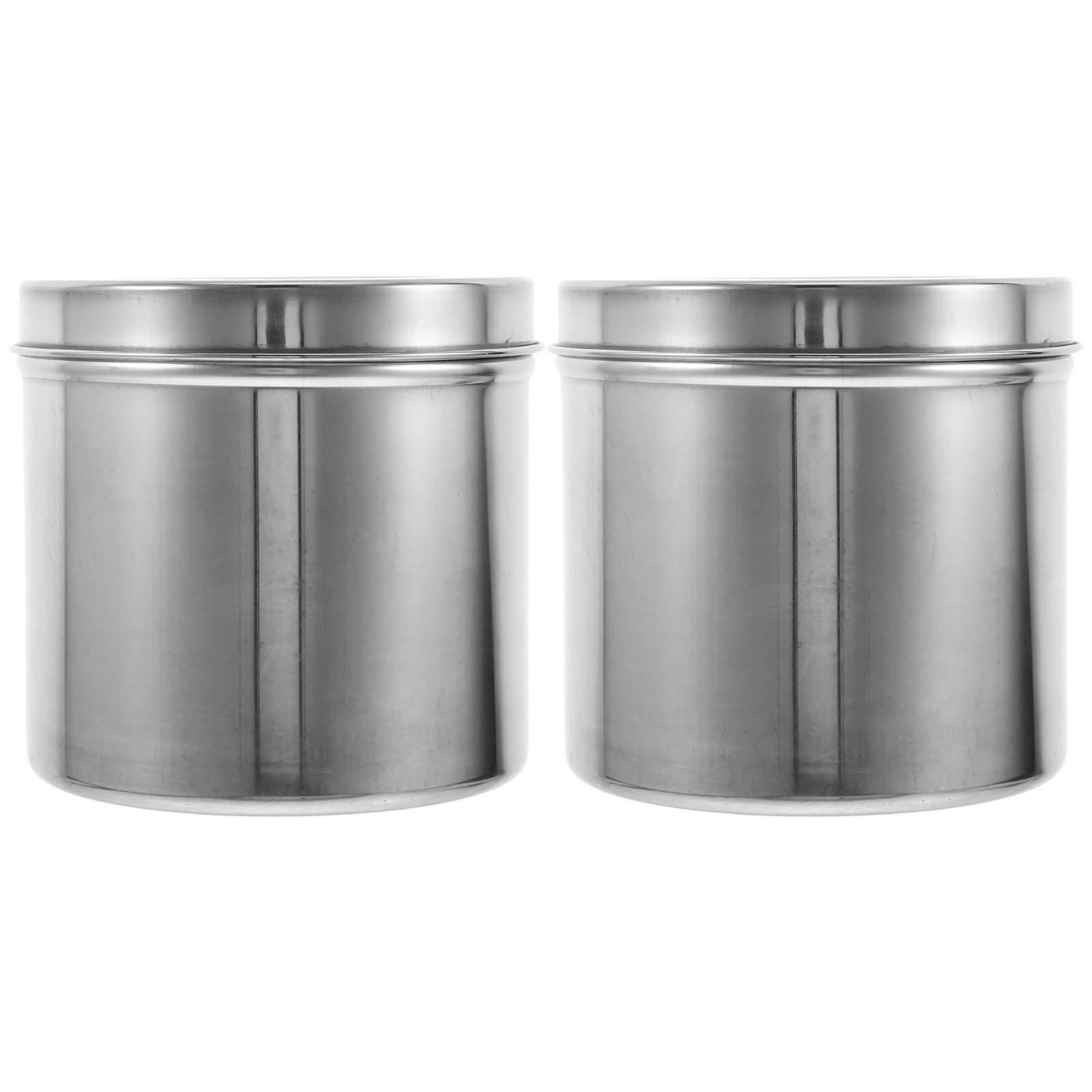 OUNONA 8 Pcs Metal Ointment Jars Iodine Resistant Container Medical ...