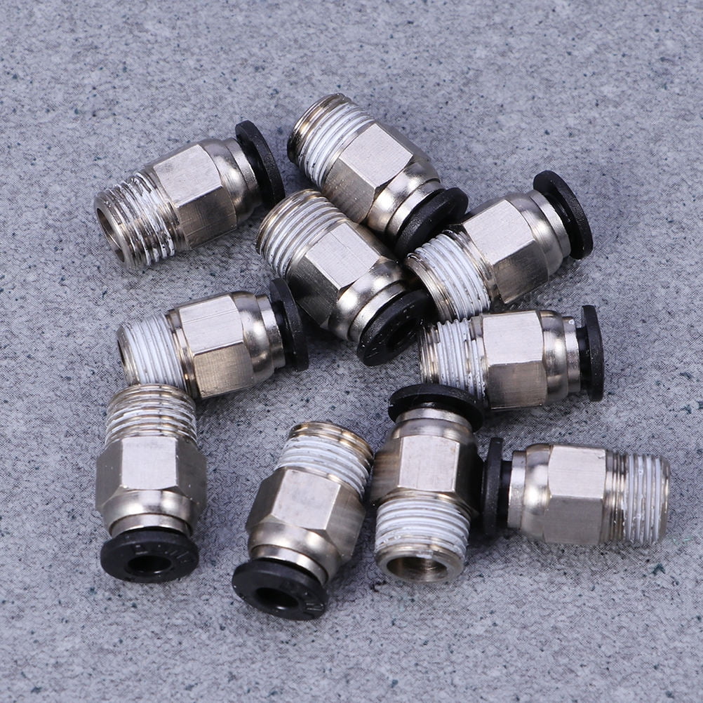 OUNONA 8 Pcs Ptfe Tube Push Connector for 3D Printer Quick Hose ...
