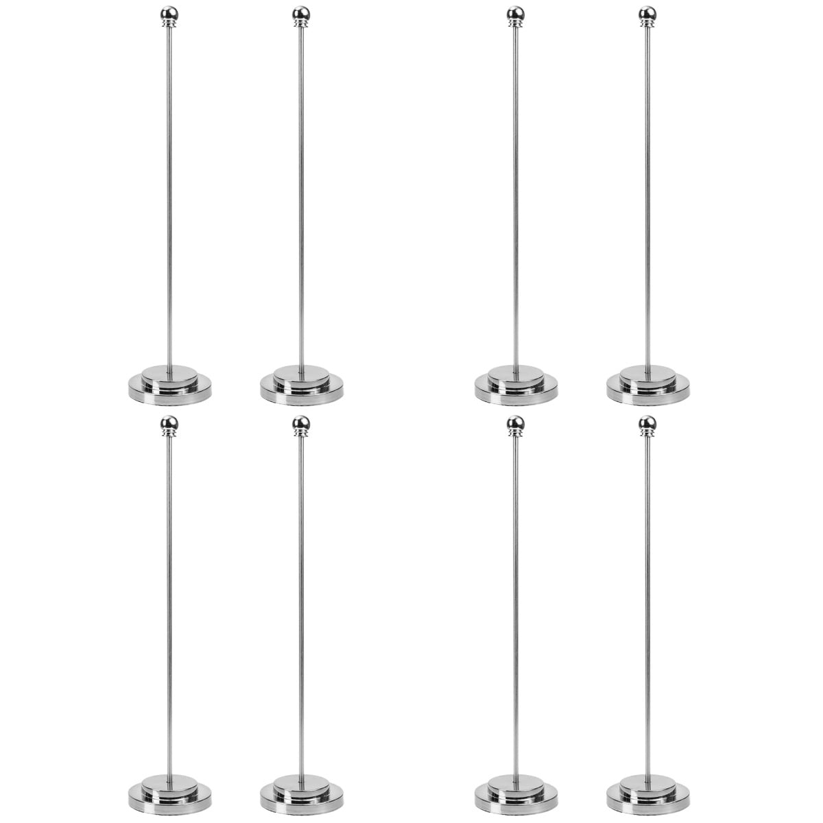 OUNONA 8 Pcs Tabletop Flag Stand for Home Office Practical Flagpole ...