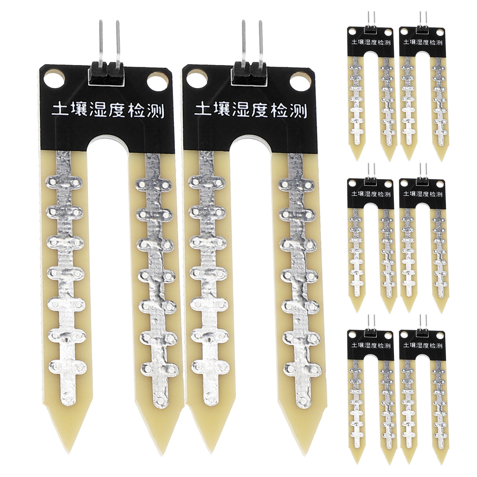 OUNONA 8 Pcs Water Meter and Humidity in Plants Moisture Soil Monitor ...