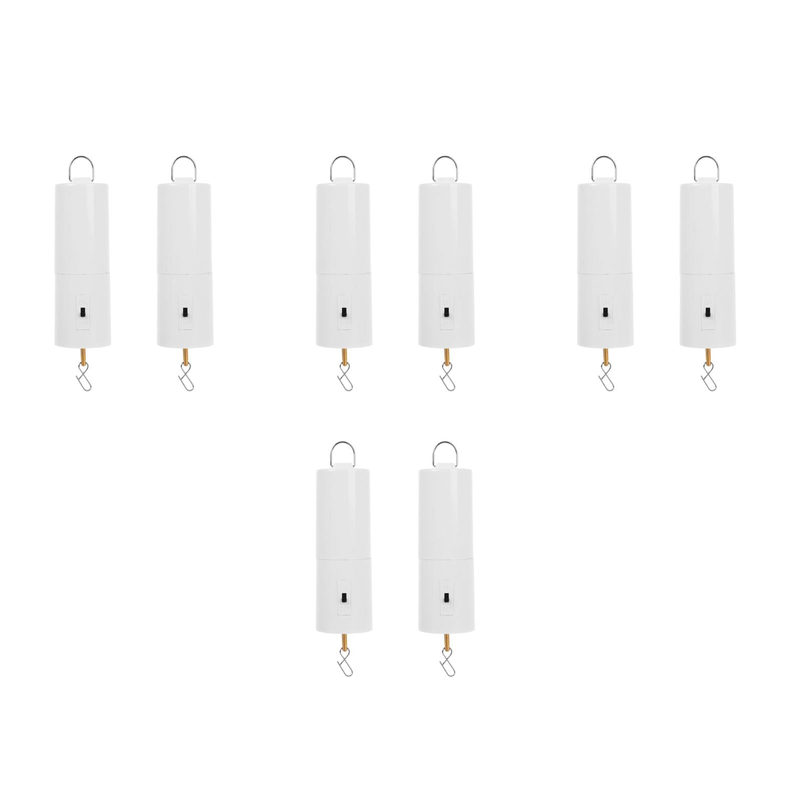 OUNONA 8 pcs Hanging Display Motor For Wind And Garden Decor Battery ...
