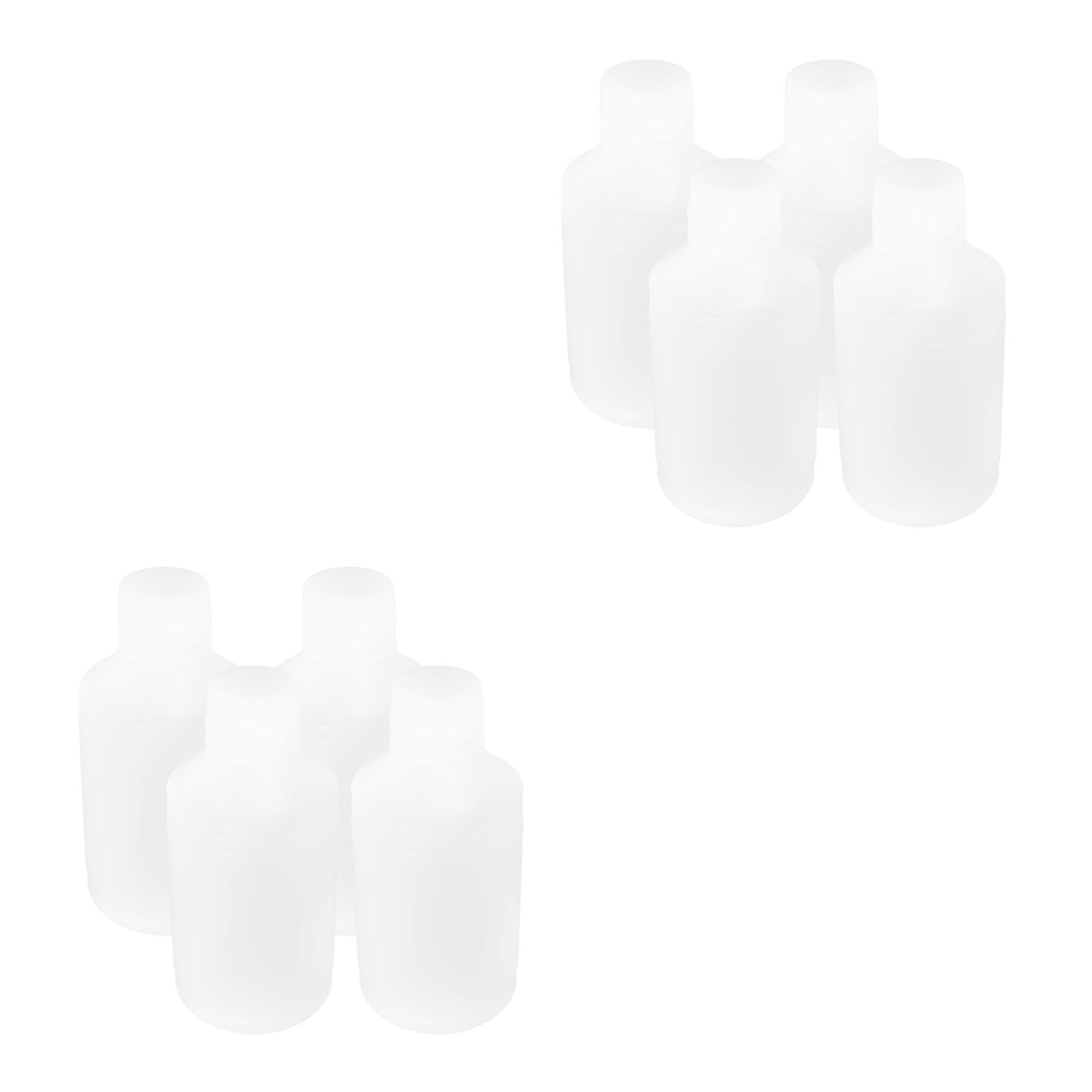 OUNONA 8 pcs Plastic Bottles Plastic Containers Ink Liquid Storage ...