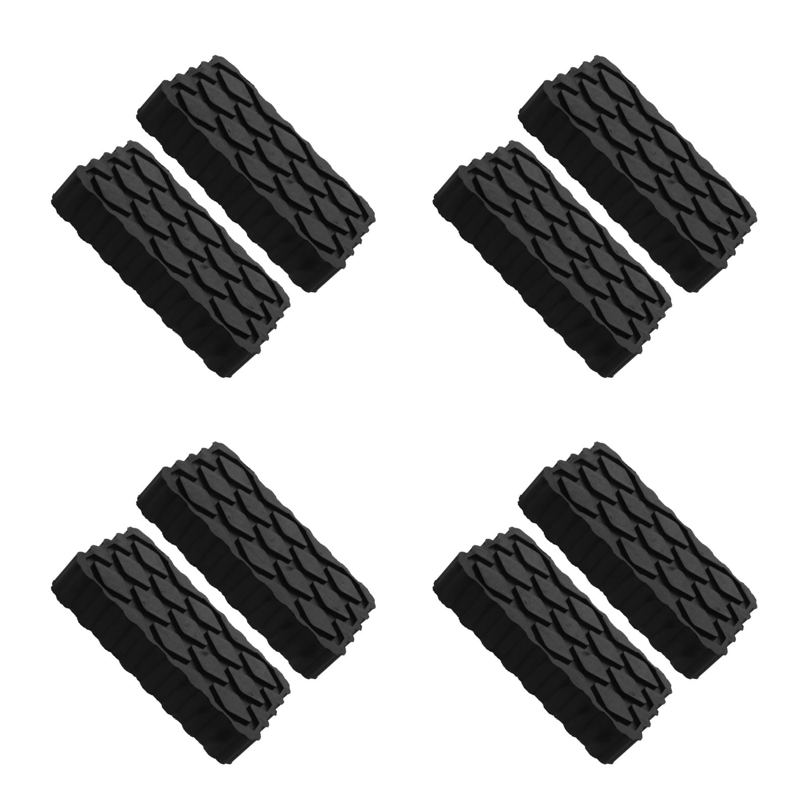 OUNONA 8 pcs RV Flex Pads Rubber Jack Pads Car Lift Pads Ground Lift ...