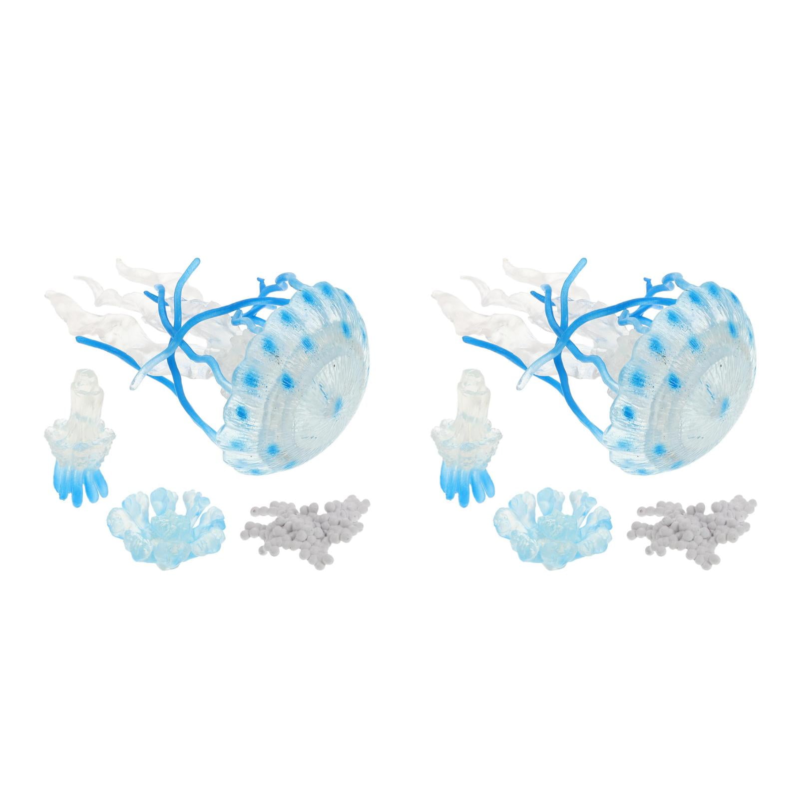OUNONA 8 pcs Realistic Ocean Jellyfish Model Toys Simulated Sea Life ...
