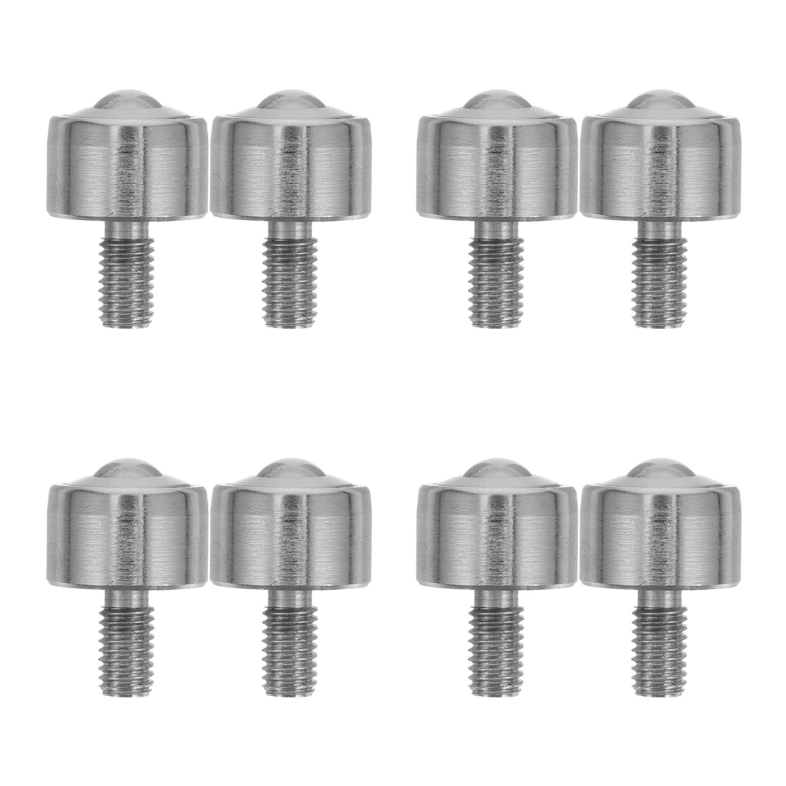 OUNONA 8 pcs Roller Ball Transfer Bearing Casters Ball Heavy Duty ...