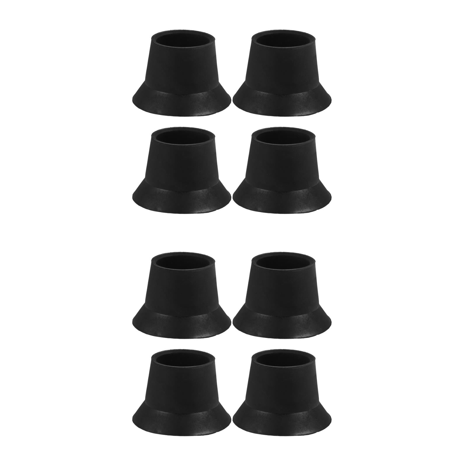 OUNONA 8 pcs Rubber Feet Round Chair Rubber Leg Caps Trampoline Foot ...