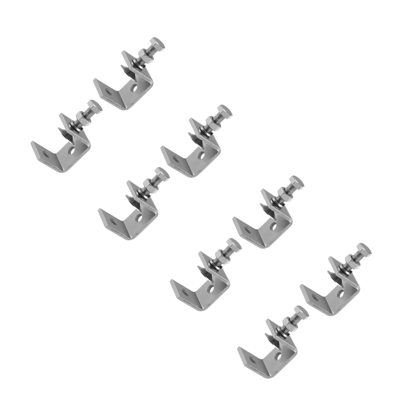 OUNONA 8 pcs Stainless Steel Clamps Woodworking Clamp Heavy Duty C ...