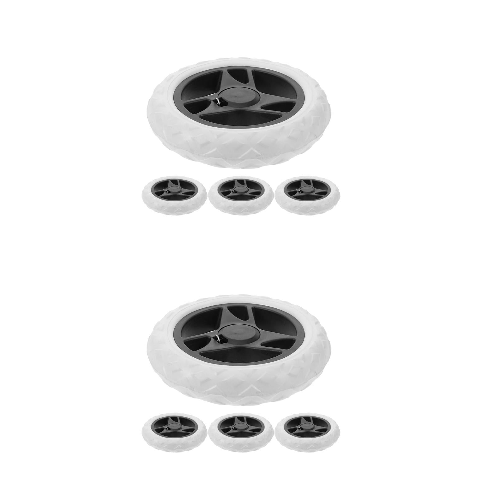 OUNONA 8 pcs Wheelchair Wheels Large Caster Wheels Shopping Replacement ...