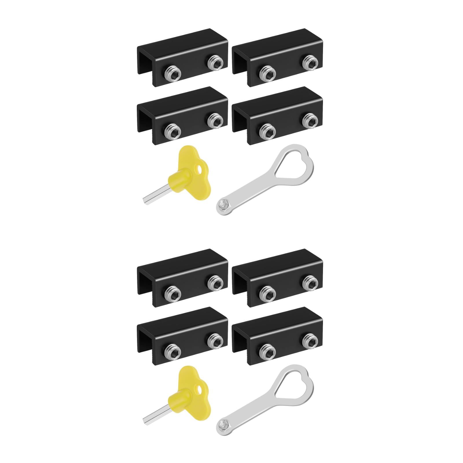 OUNONA 8 pcs Window Locks Sliding Window Security Locks Home Sliding ...