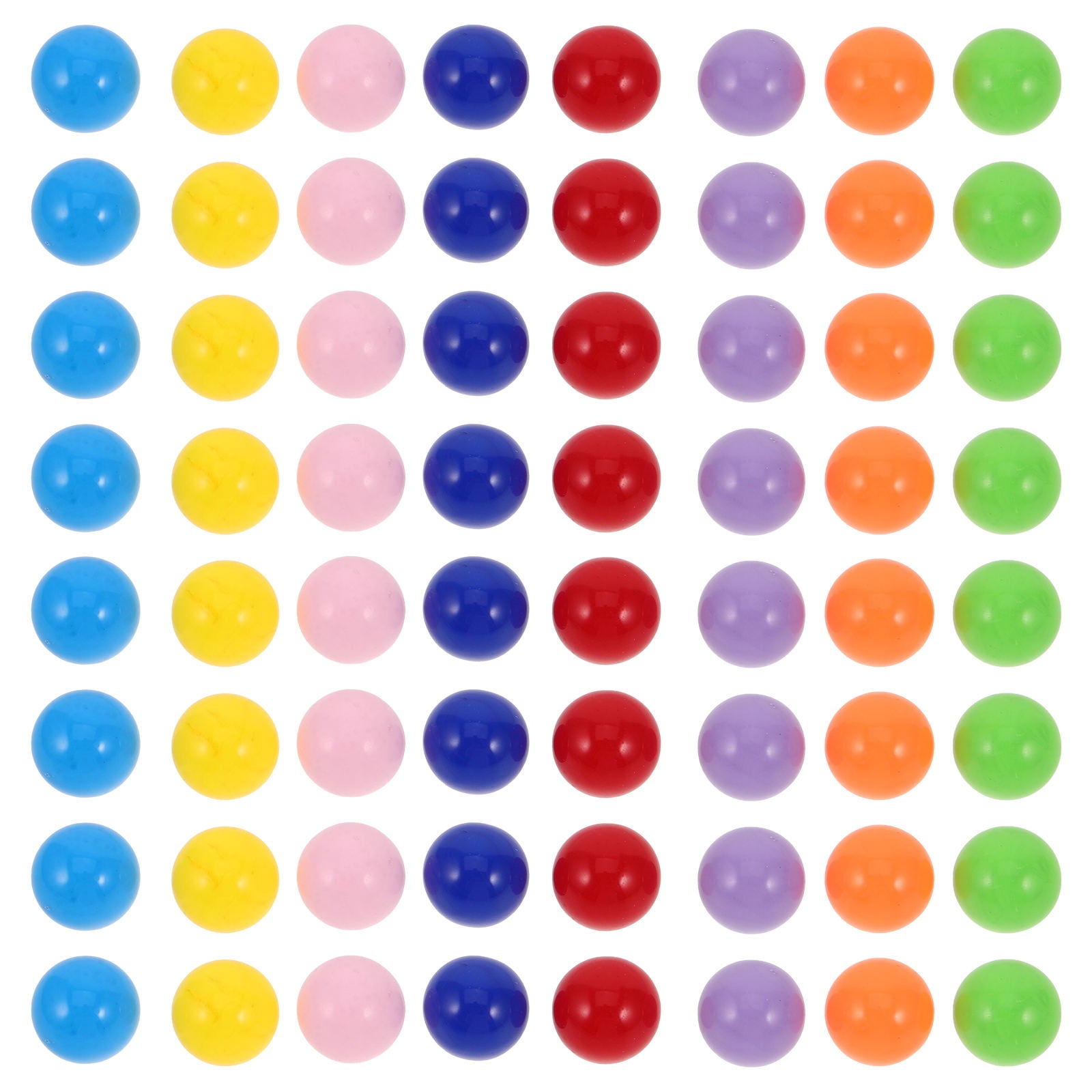 OUNONA 80pcs Replaceable Game Balls Small Balls Plastic Game Beads Game ...