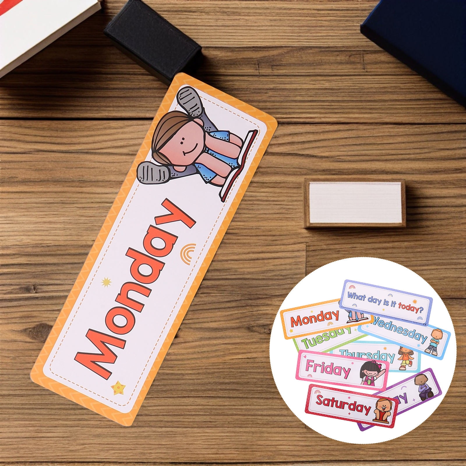 OUNONA Convenient Portable English Flash Cards for Decoration ...