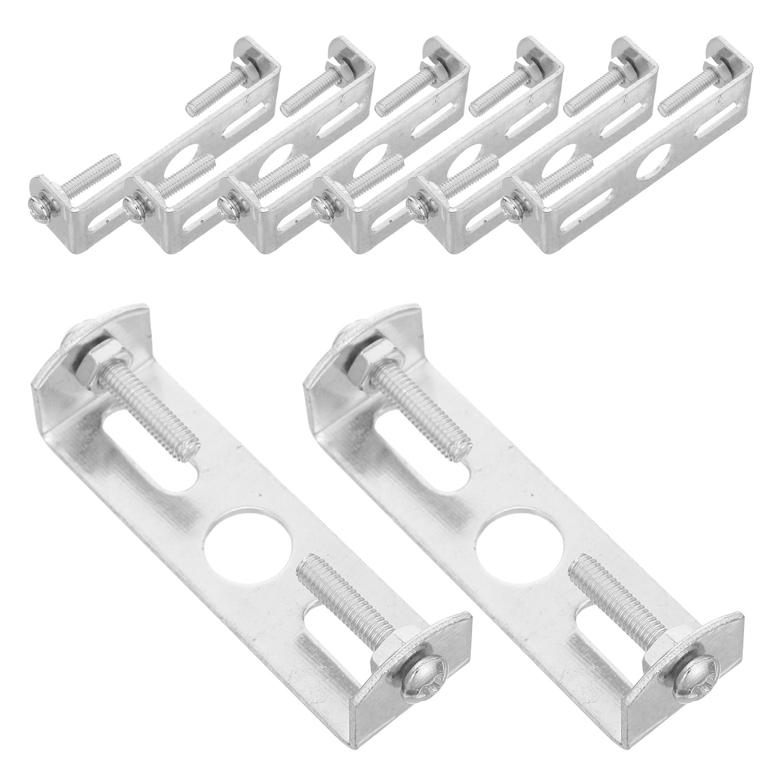 OUNONA 8Sets Metal Ceiling Fan Mounting Bracket Kit Easy Install Wall ...