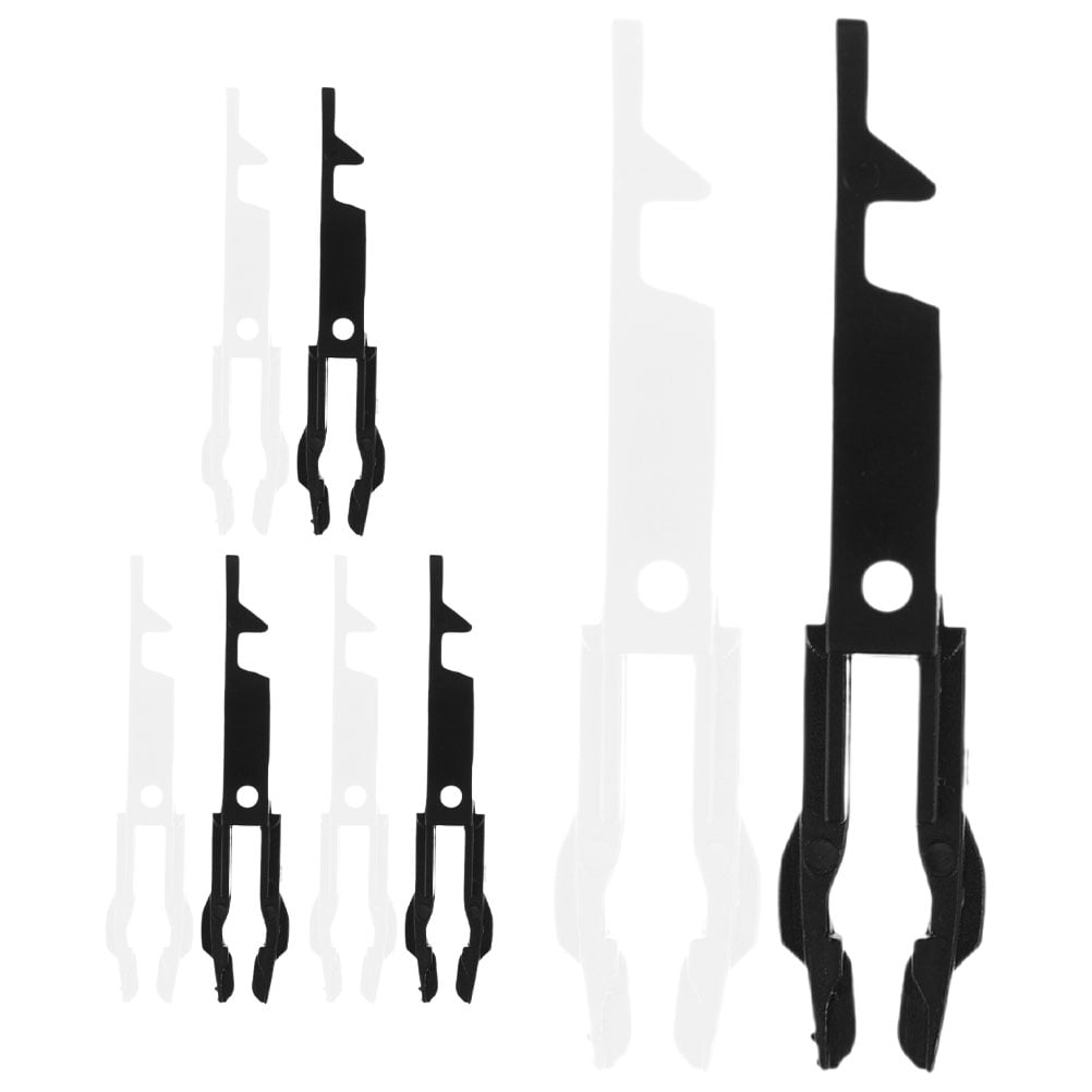 OUNONA 8pcs Emergency Key For Interior Door Plastic Break Glass Key ...