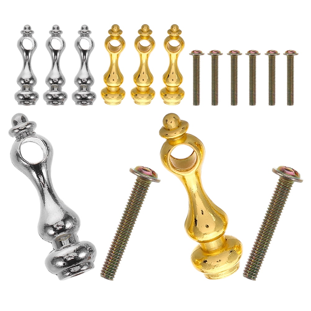 OUNONA 8pcs Furniture Railing Post End Caps Metal Post End Cap for ...