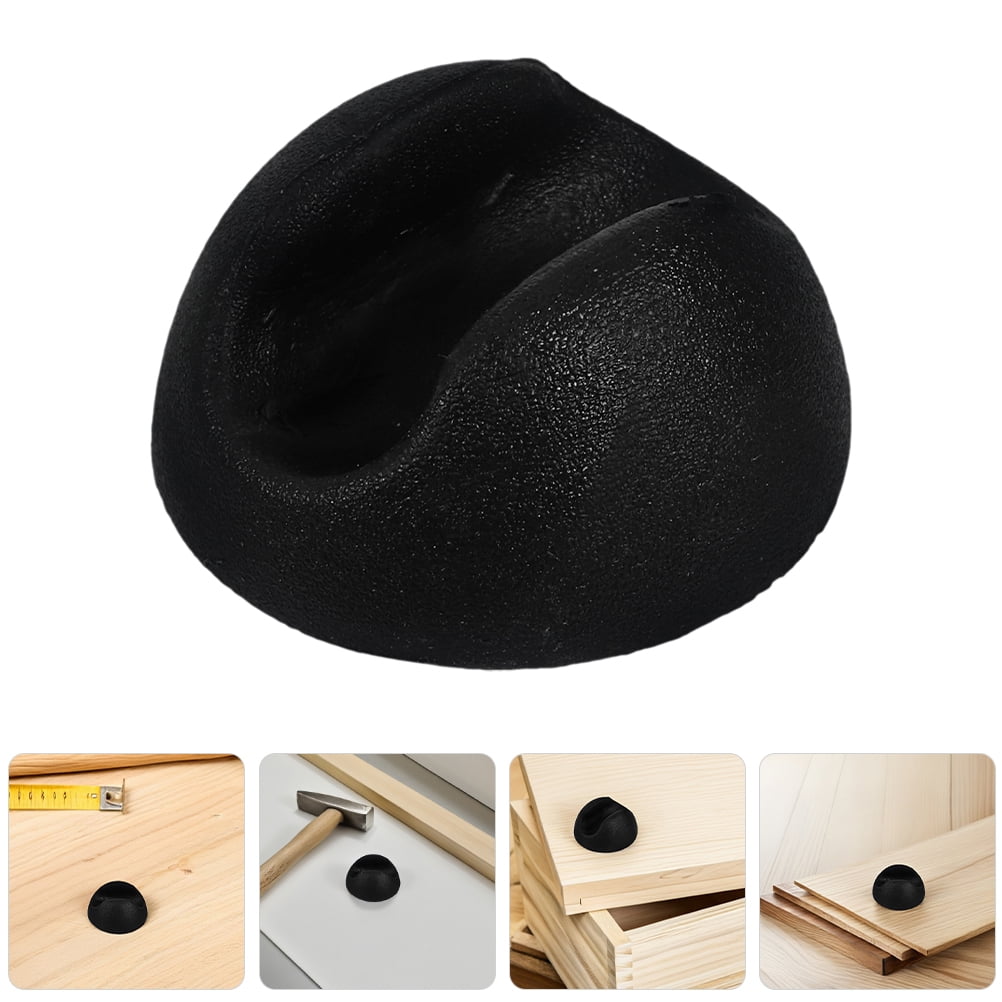 OUNONA 8pcs Hairpin Leg Feet Cover Anti-Slip PVC Half-Sphere Chair Leg ...
