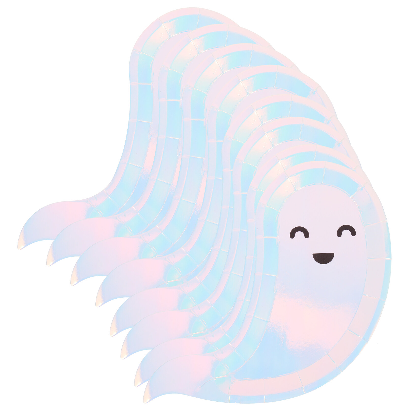 OUNONA 8pcs Halloween Themed Party Decorative Plates Halloween Themed ...