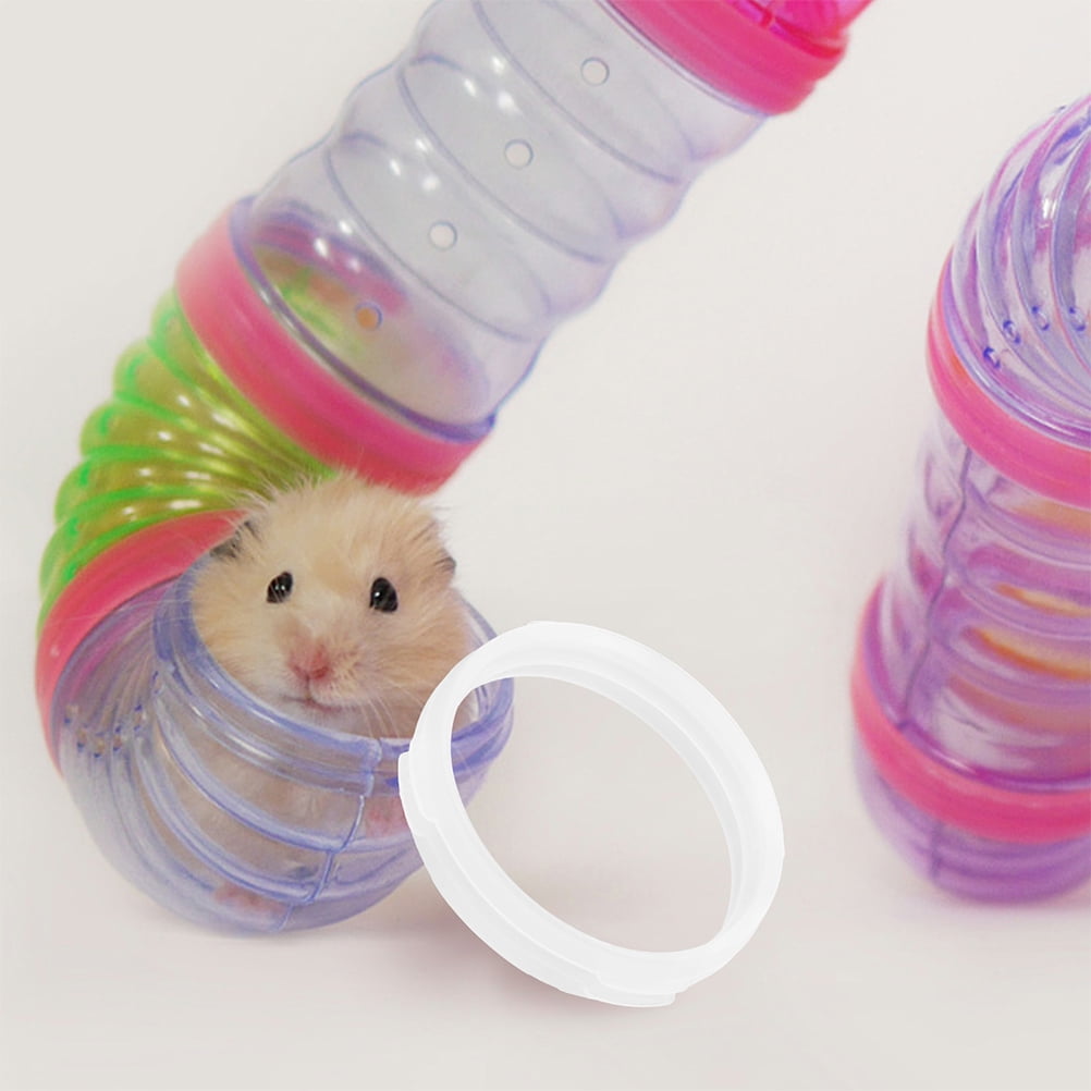 OUNONA 8pcs Hamster Tunnel Connectors Accessories Guinea Pig Connected ...